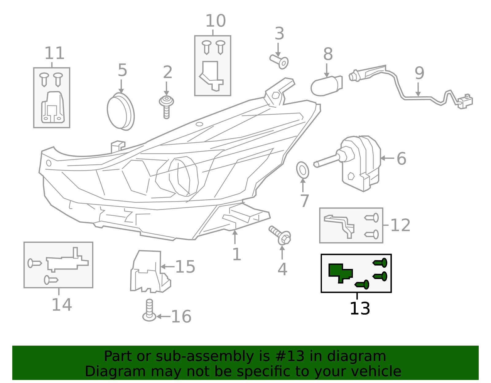 Headlight Bracket 81196-47130 | Toyota Parts Center
