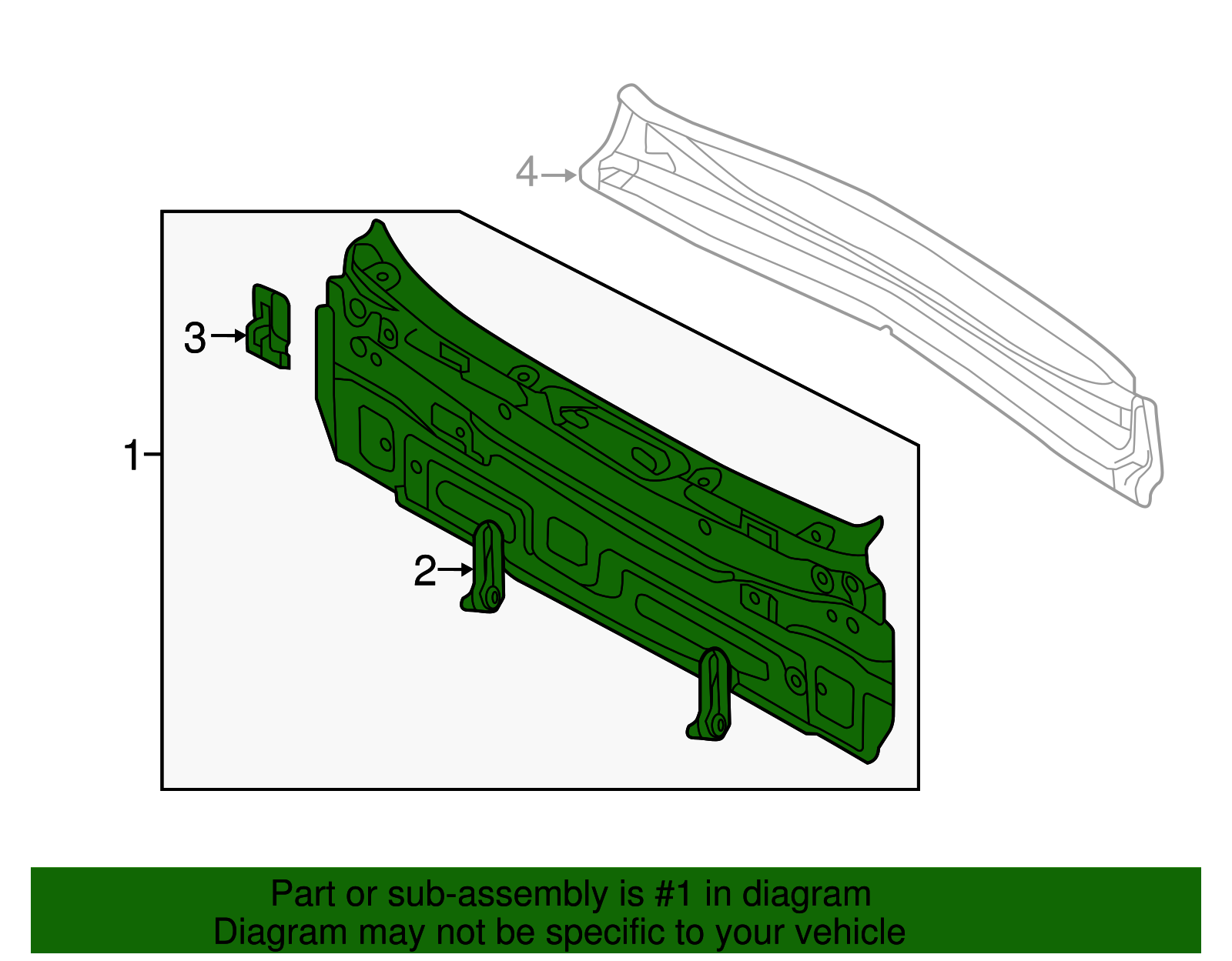 2015-2018 Audi Rear Body Panel 8U0-813-331-TB | OEM Parts Online