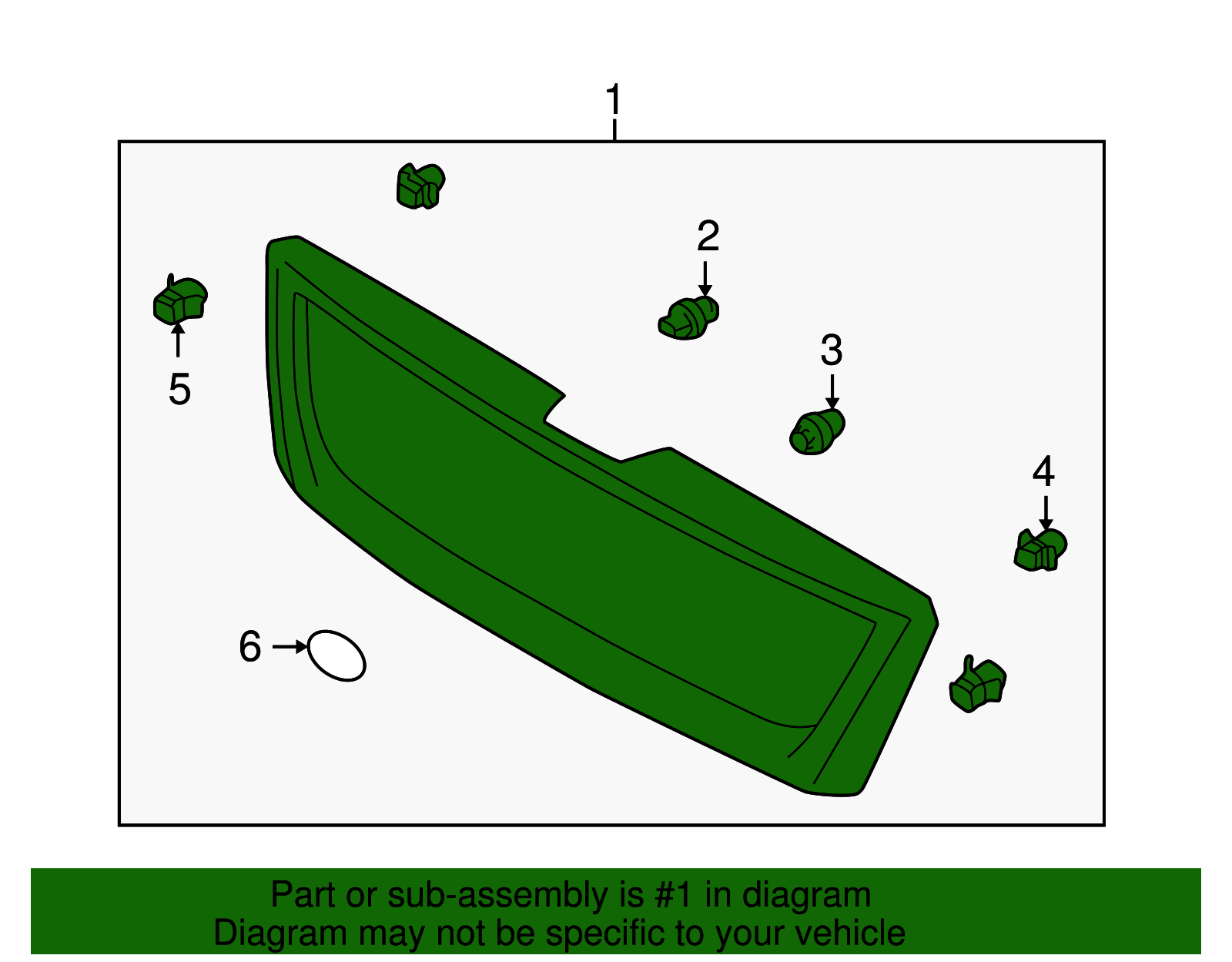 2002 Subaru Forester Grille Assembly 91065FC080GH | Buy Subaru Parts