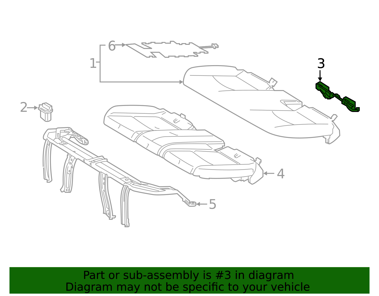 2019-2025 Toyota RAV4 Child Restraint Anchor Plate 73705-0R020 | Toyota ...