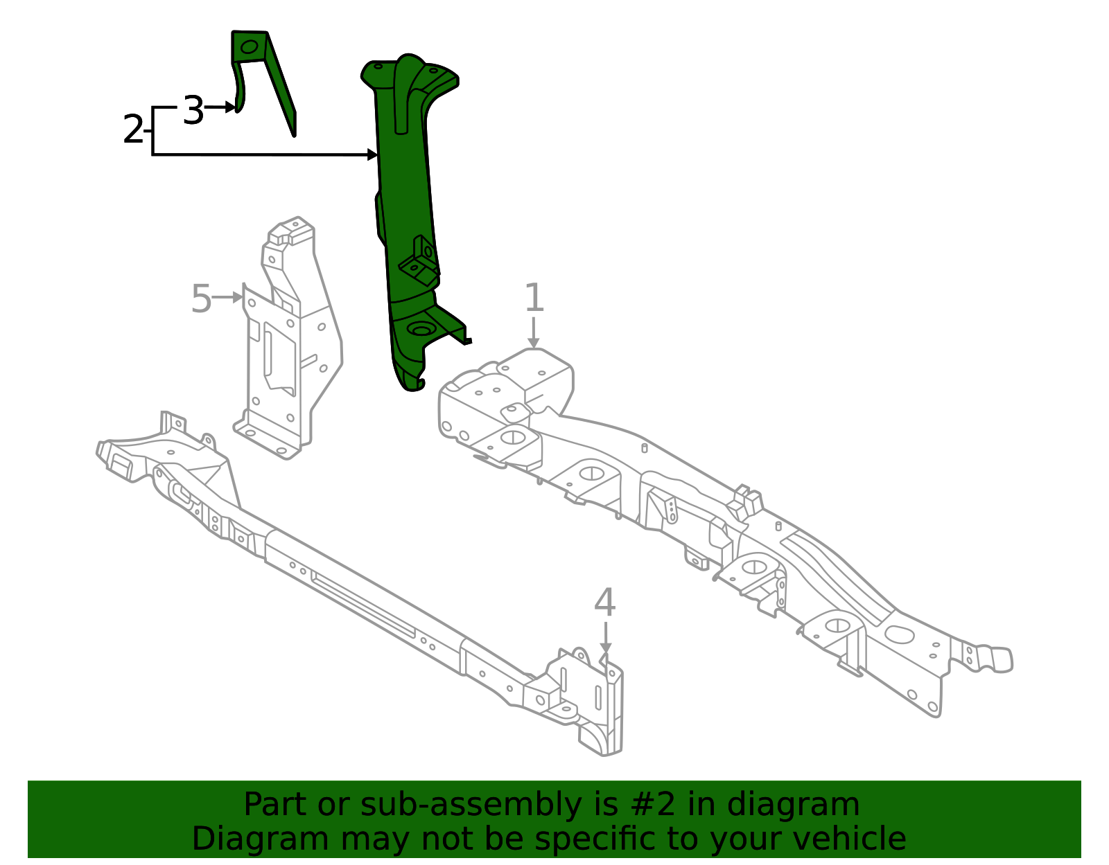 62521-5MP0H - High-Quality Outer Support for 2023-2025 Nissan ARIYA ...