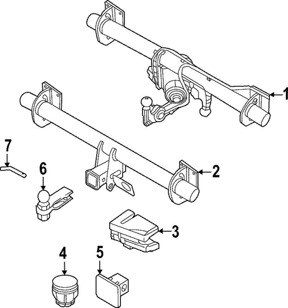 32296466 - 2022-2025 Volvo XC60 - Towing Hook | Volvo OEM Parts Direct