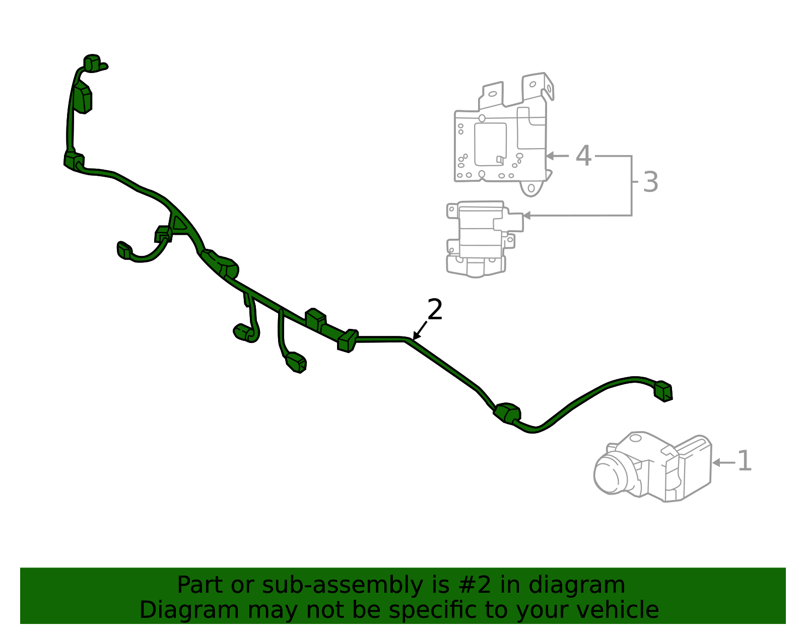 2022-2024 Hyundai Tucson Sensor Harness 91890-CW020 | OEM Parts Online