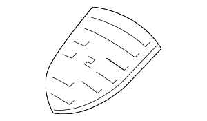 2024 Porsche Macan Porsche Crest 95C-853-601-A | Sunset Porsche Parts
