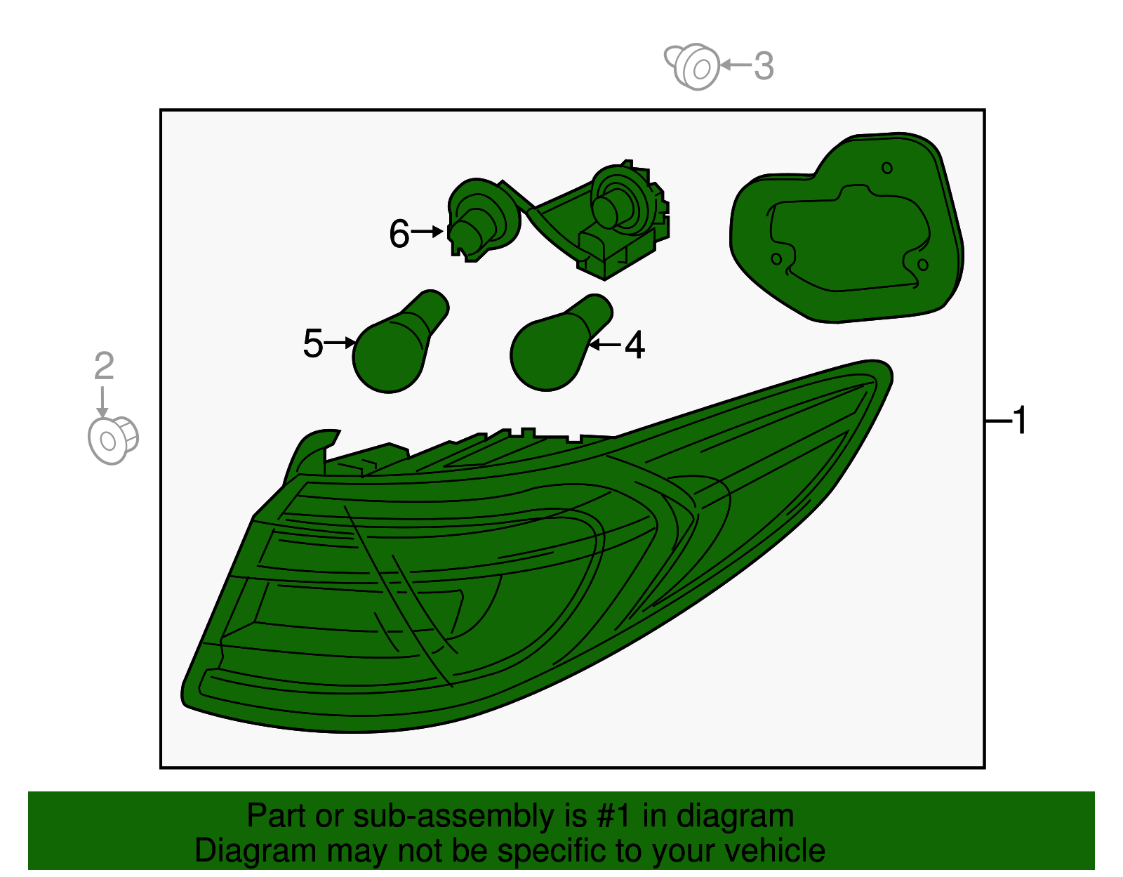 92402-C2000 - Hyundai Tail Lamp Assembly 2015-2017 Hyundai Sonata ...