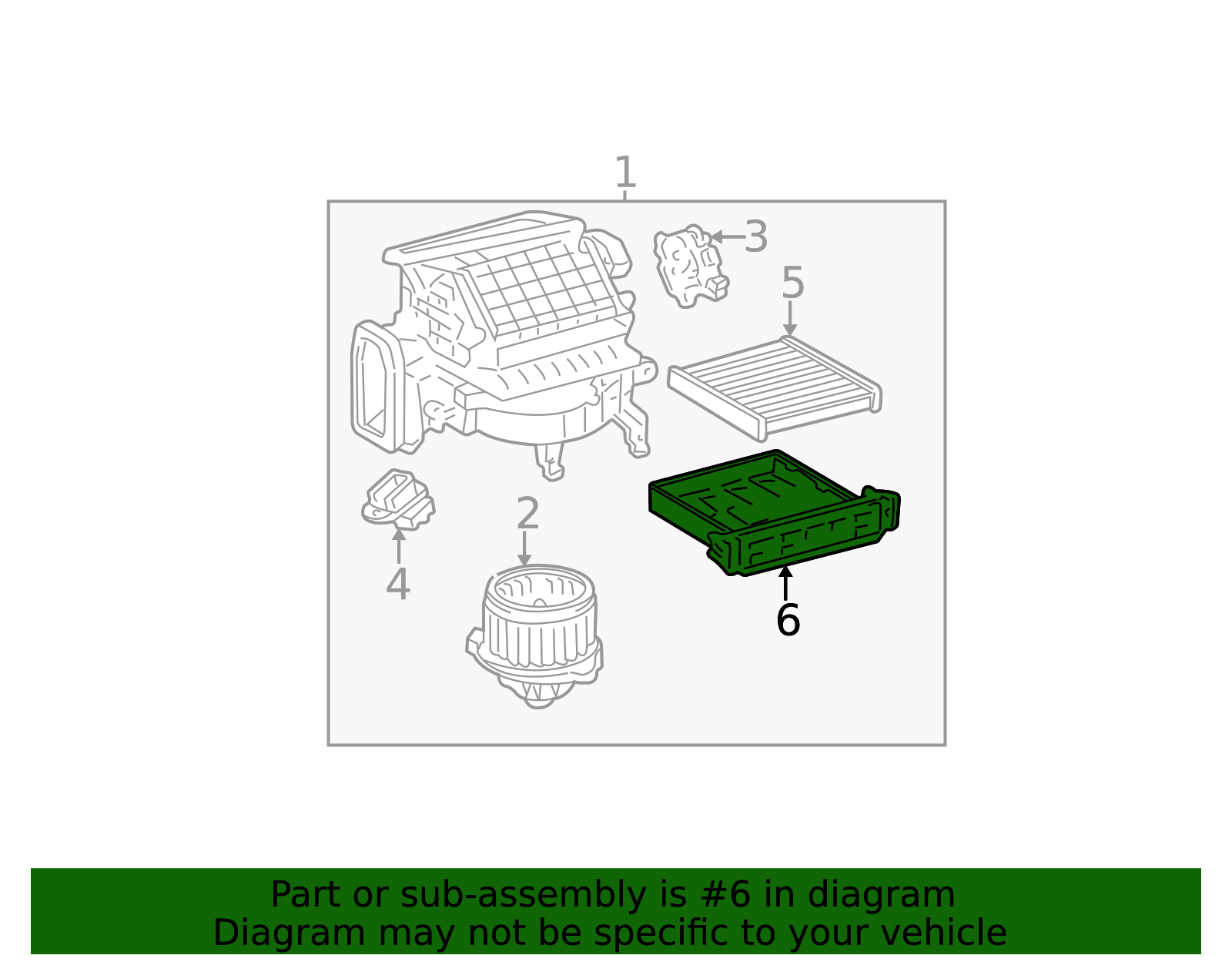 88899-06020 - 2000-2014 Toyota - Frame; Plate | Toyota Parts Delivered