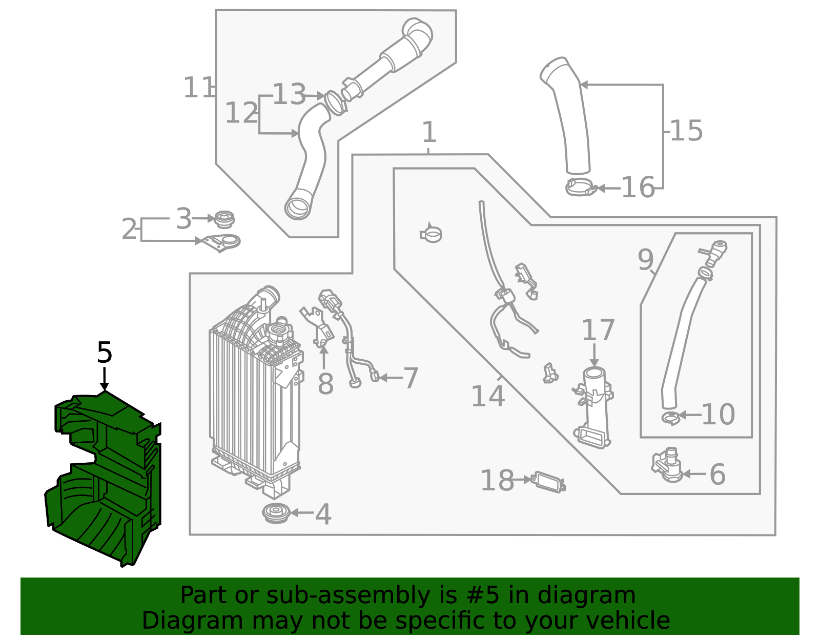 2021-2023 Hyundai Sonata Air Guide 28274-2S300 | MotorMotor