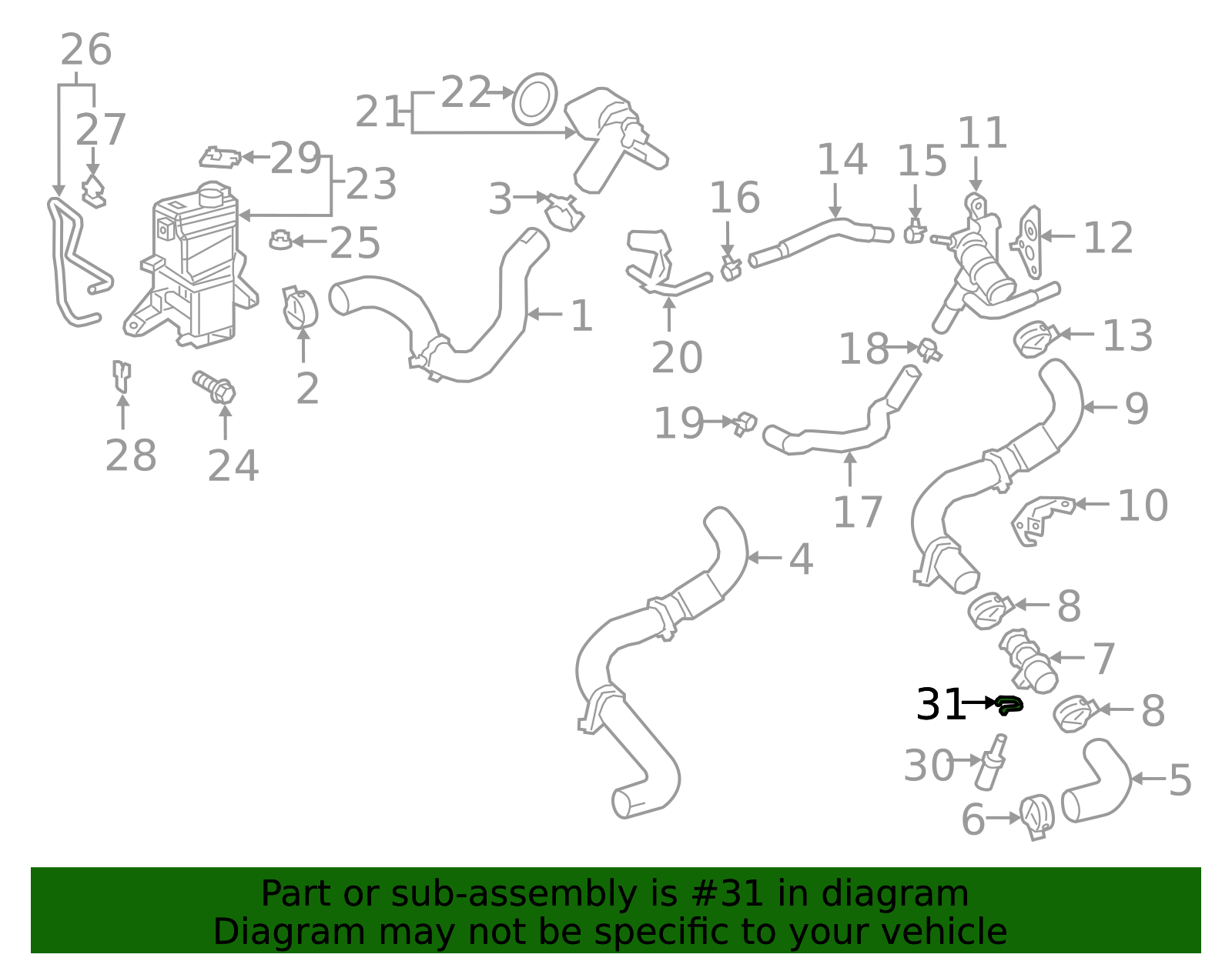 Genuine Toyota Temp Sensor Clip part# 90468-14044 for 2018-2025 Toyota ...