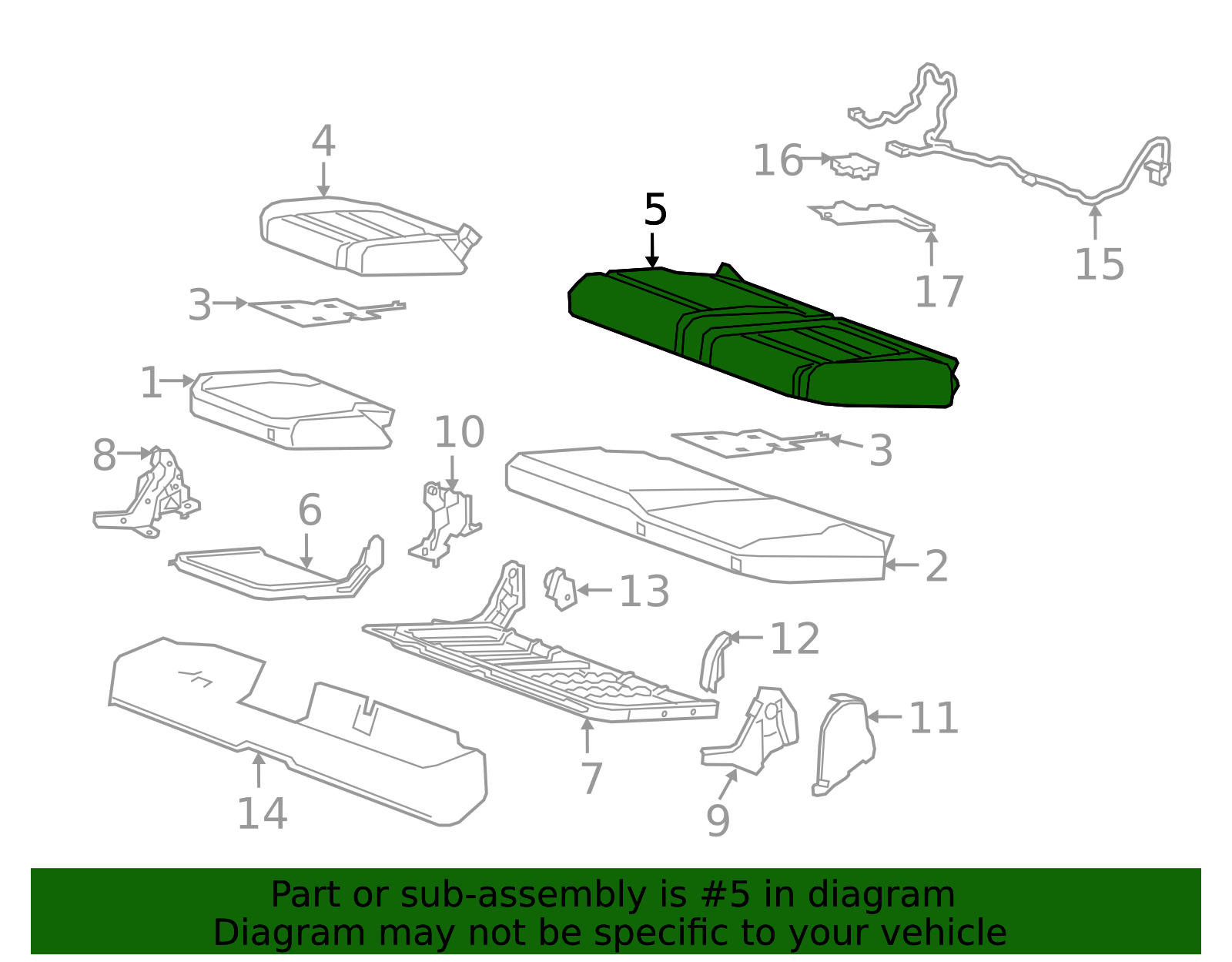 86808447 - High-Quality Cushion Cover for 2023-2025 GM | AutoNation Parts