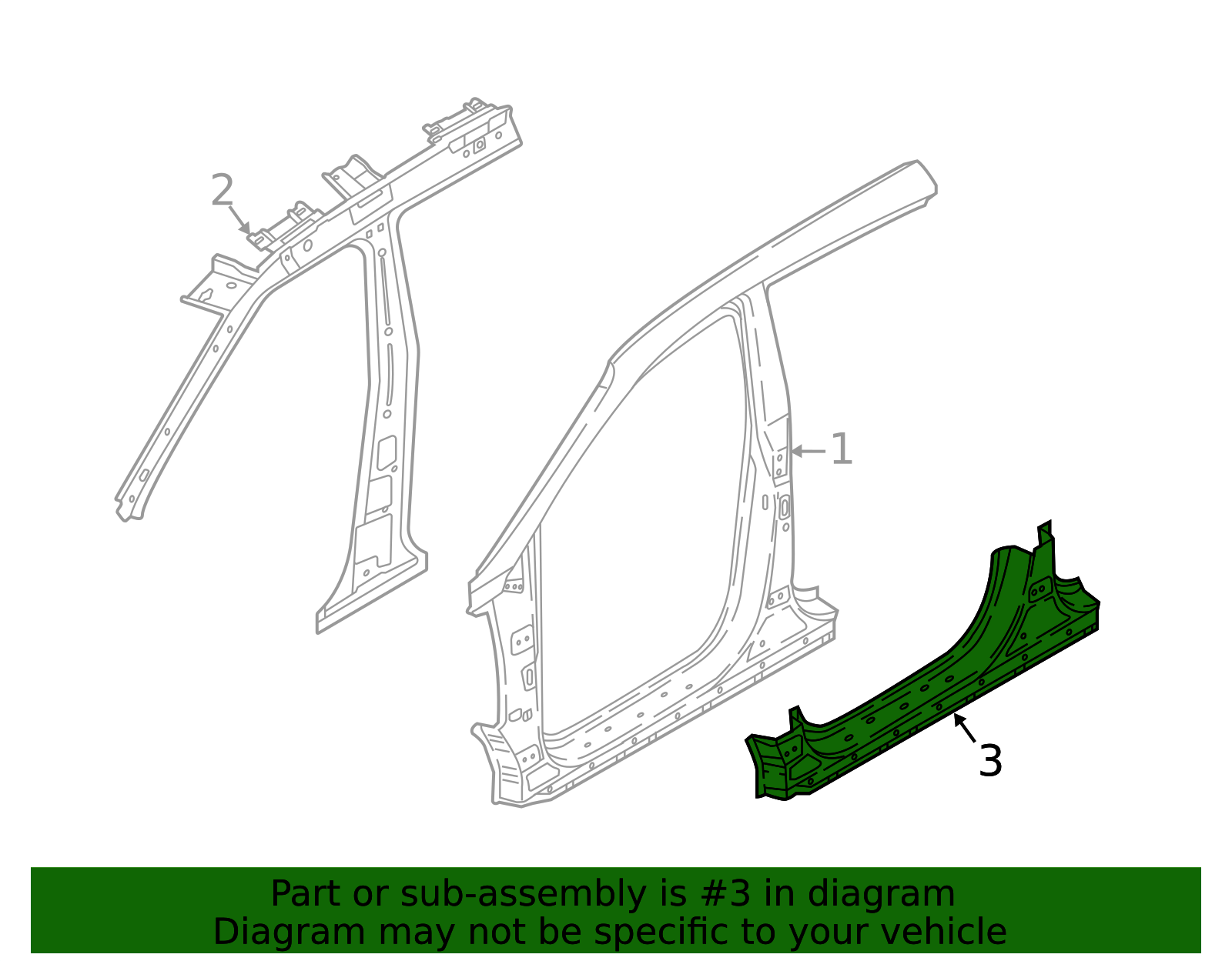 71322-Q5D50 - Rocker Panel 2021-2025 Kia Seltos | Kia.Parts Store