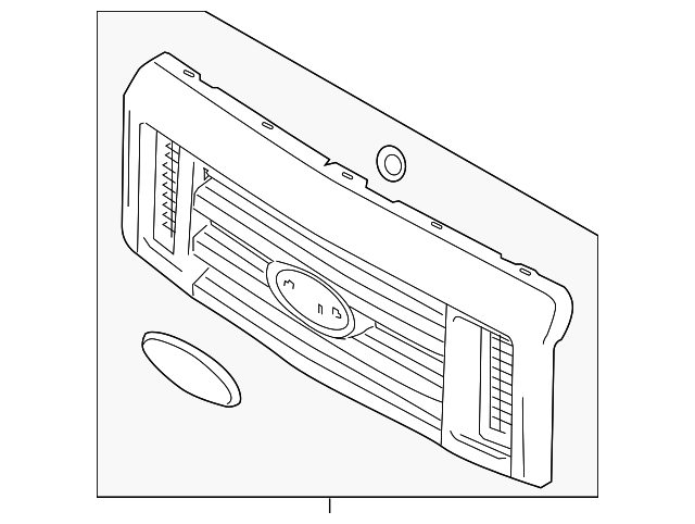 2008-2025 Ford | Grille | 9C2Z-8200-AA | Walls' Ford Parts