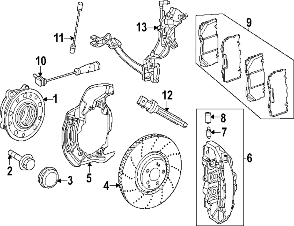 206-421-37-03 - Caliper 2024-2025 Mercedes-Benz | Mercedes-Benz Premier ...