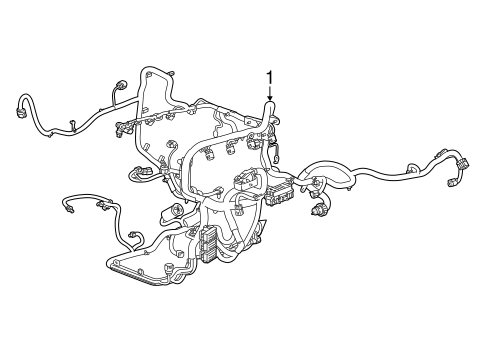 Wiring Harness for 2015 Chevrolet Tahoe | GMPartsDirect.com