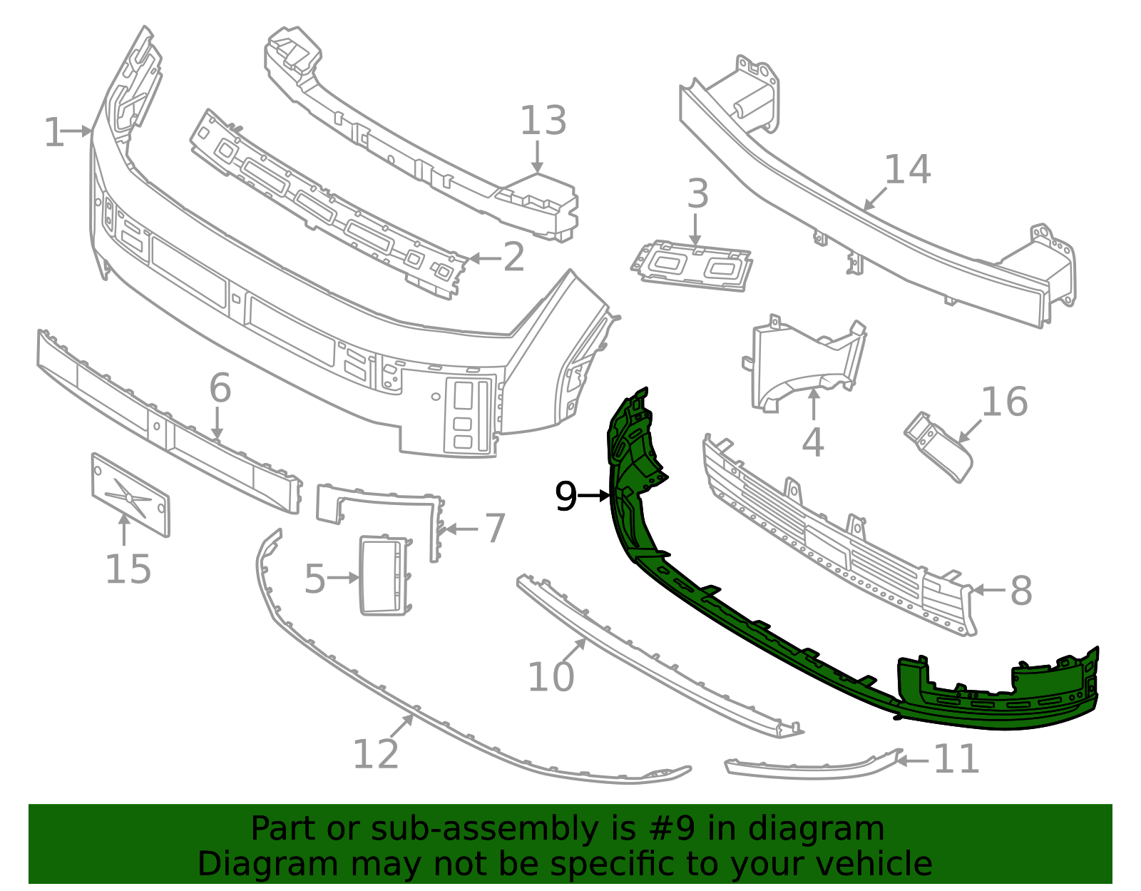 Hyundai - 86512-R6200 - Lower Cover - 2024-2025 Hyundai Santa Fe | OEM ...