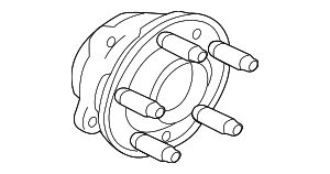 2018-2020 Land Rover Range Rover Velar Hub & Bearing LR179002 | OEM ...
