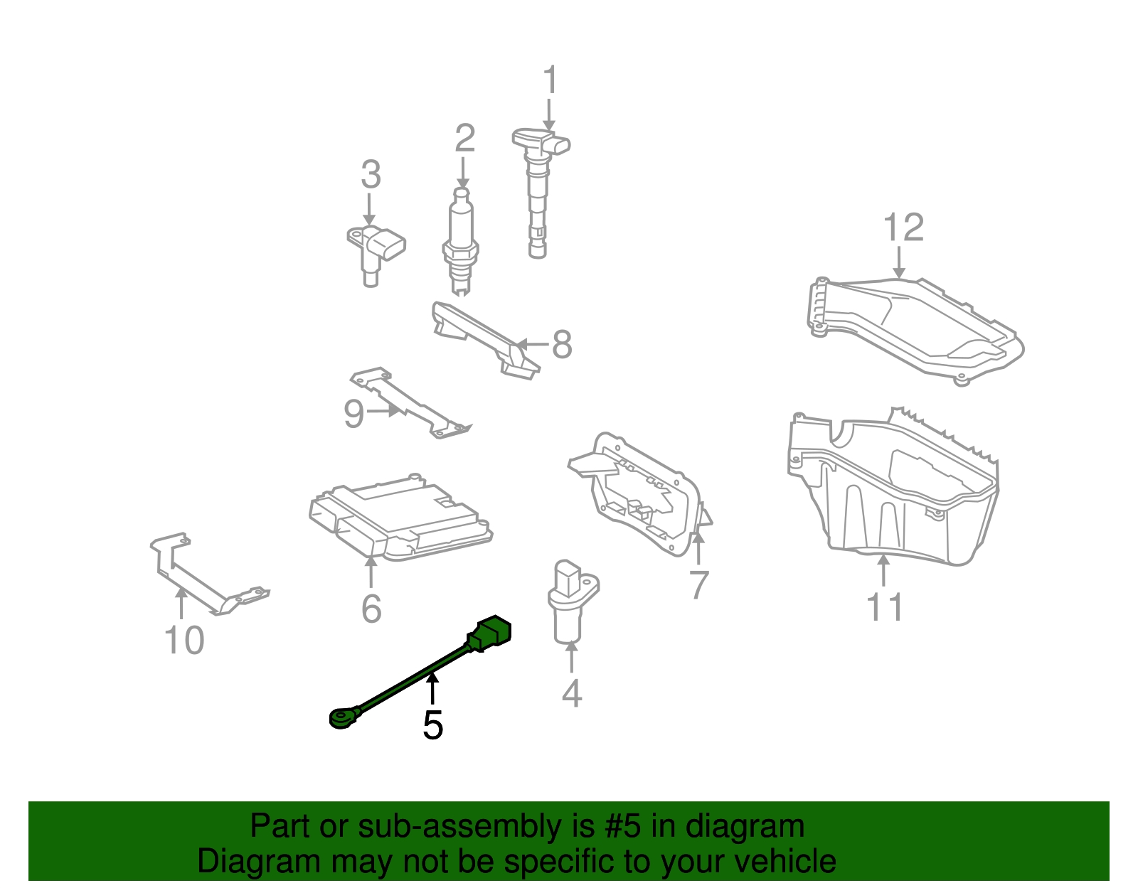 06E-905-377-J - Knock Sensor 2005-2023 Audi | Audi OEM Parts Guy