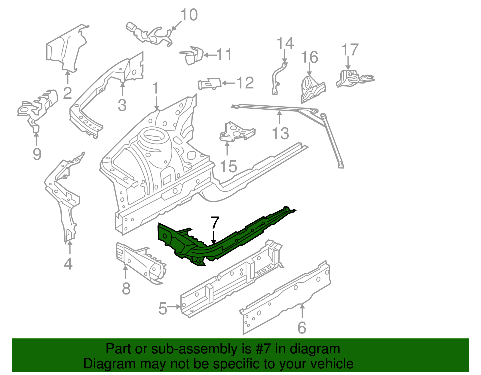 41-00-7-377-920 - Rail Extension - 2012-2021 BMW | BMW Parts Exchange