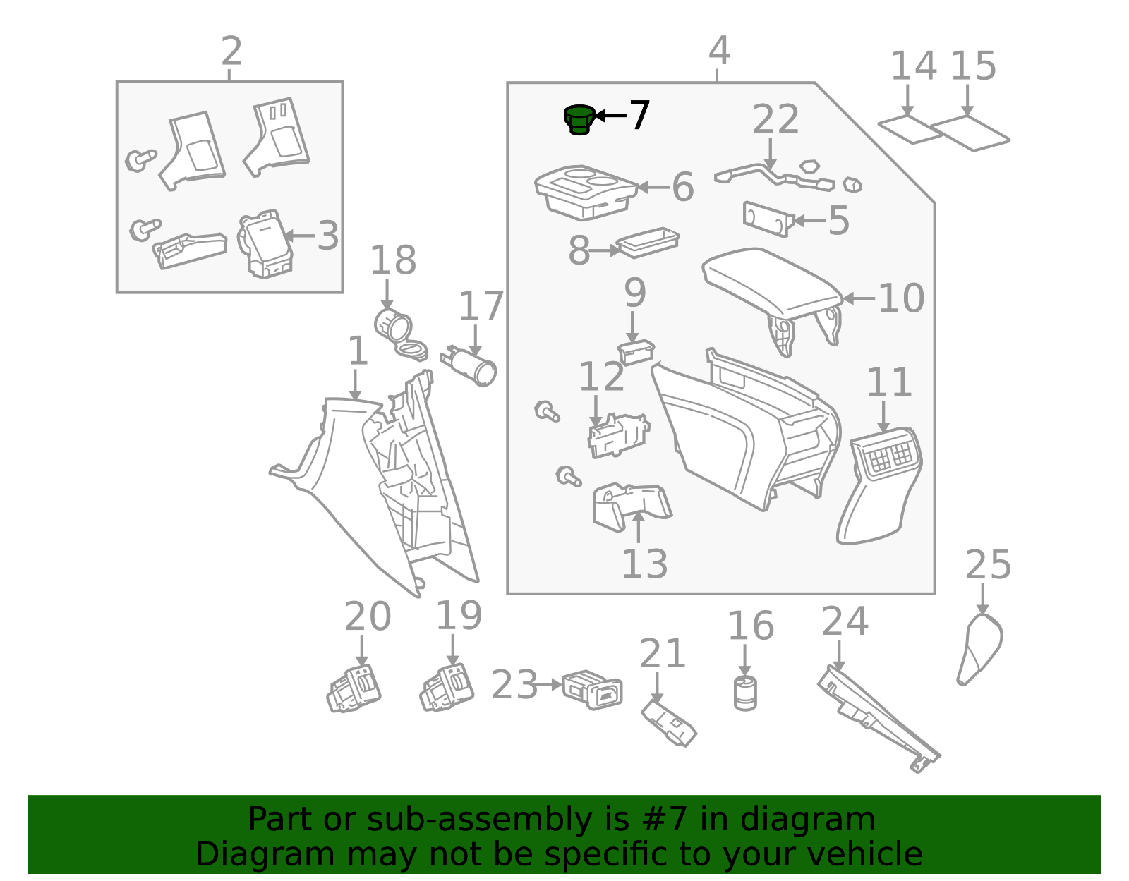 2009-2015 Toyota Venza Top Panel Insert 55616-0T010 | MotorMotor