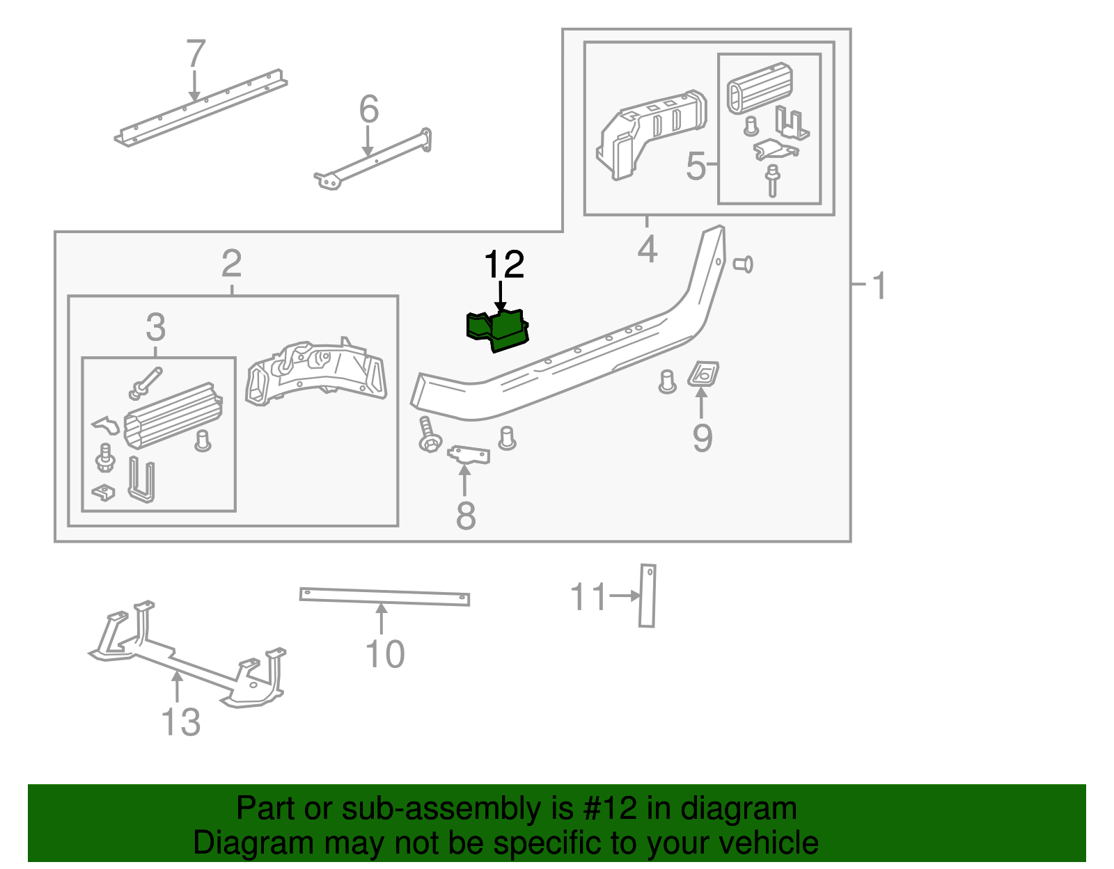2014-2019 Chevrolet Corvette Passenger Side Body Hinge Pillar Outer ...