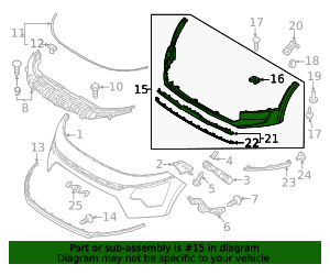86512-AT000 - Lower Cover 2023-2025 Kia Niro | Kia.Parts Store