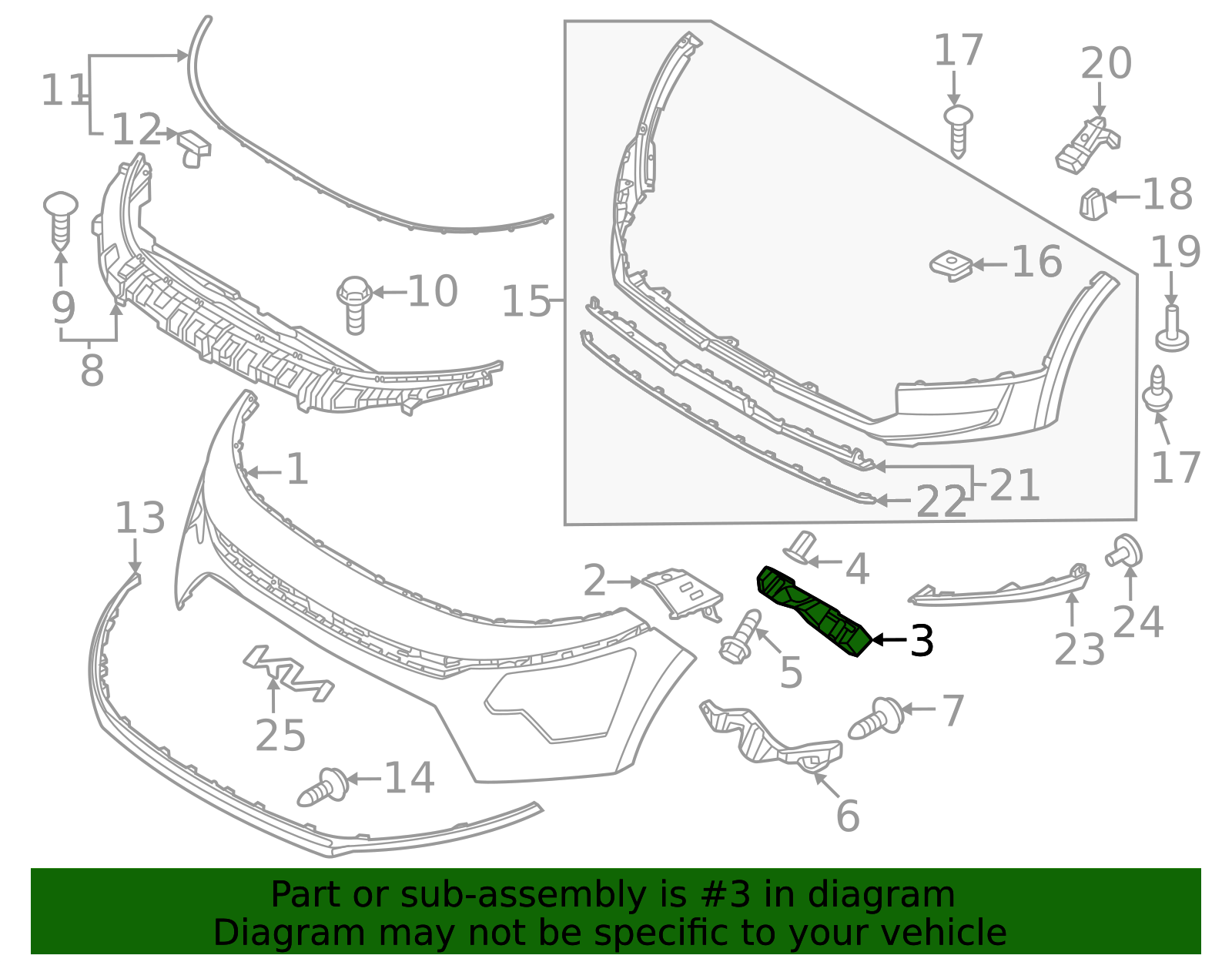 86552-AT000 - Side Bracket 2023-2025 Kia | Kia.Parts Store