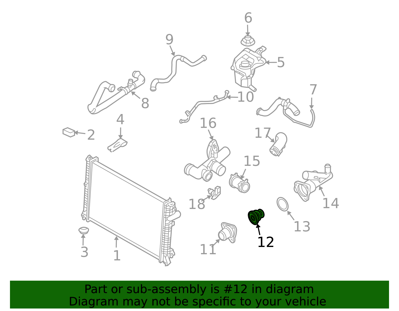 RT-1175- - Thermostat Assembly | Eastgate Ford Parts Canada