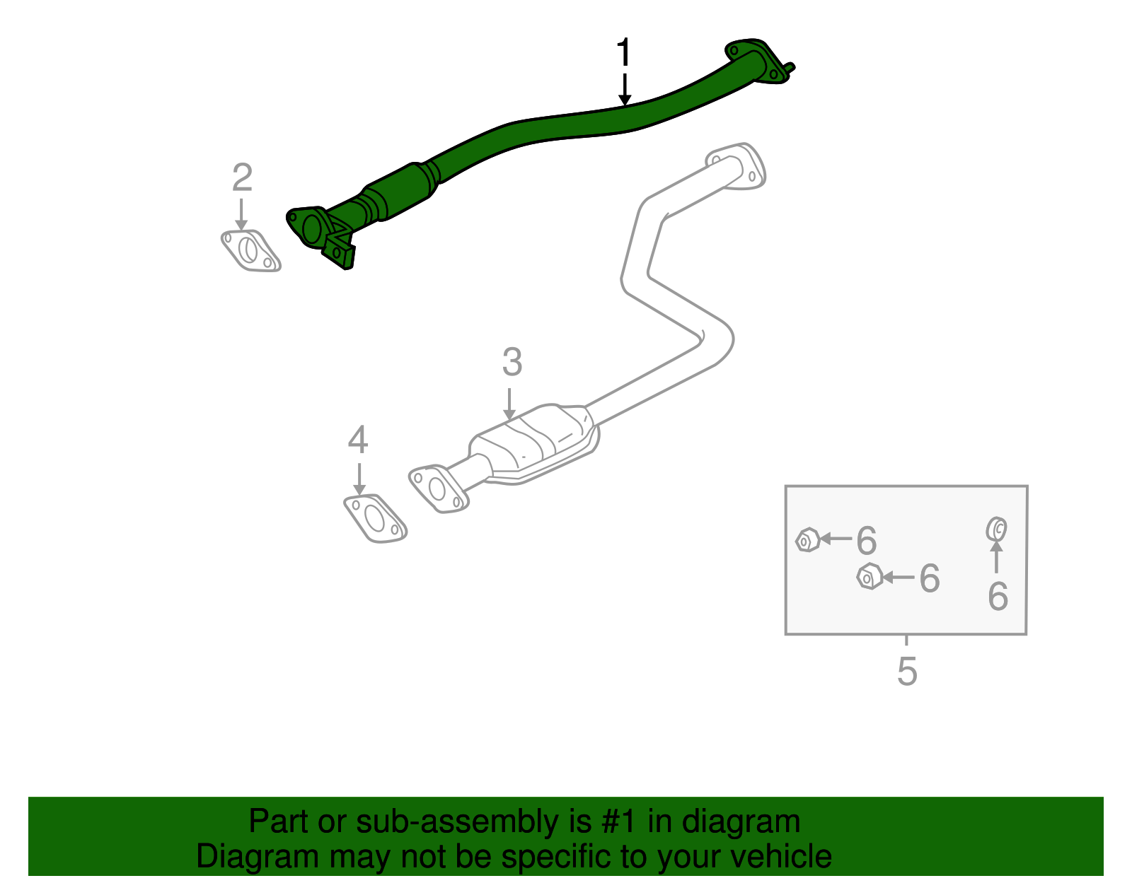 28610-25000 - High-Quality Exhaust Axle Pipe for 2000-2002 Hyundai ...