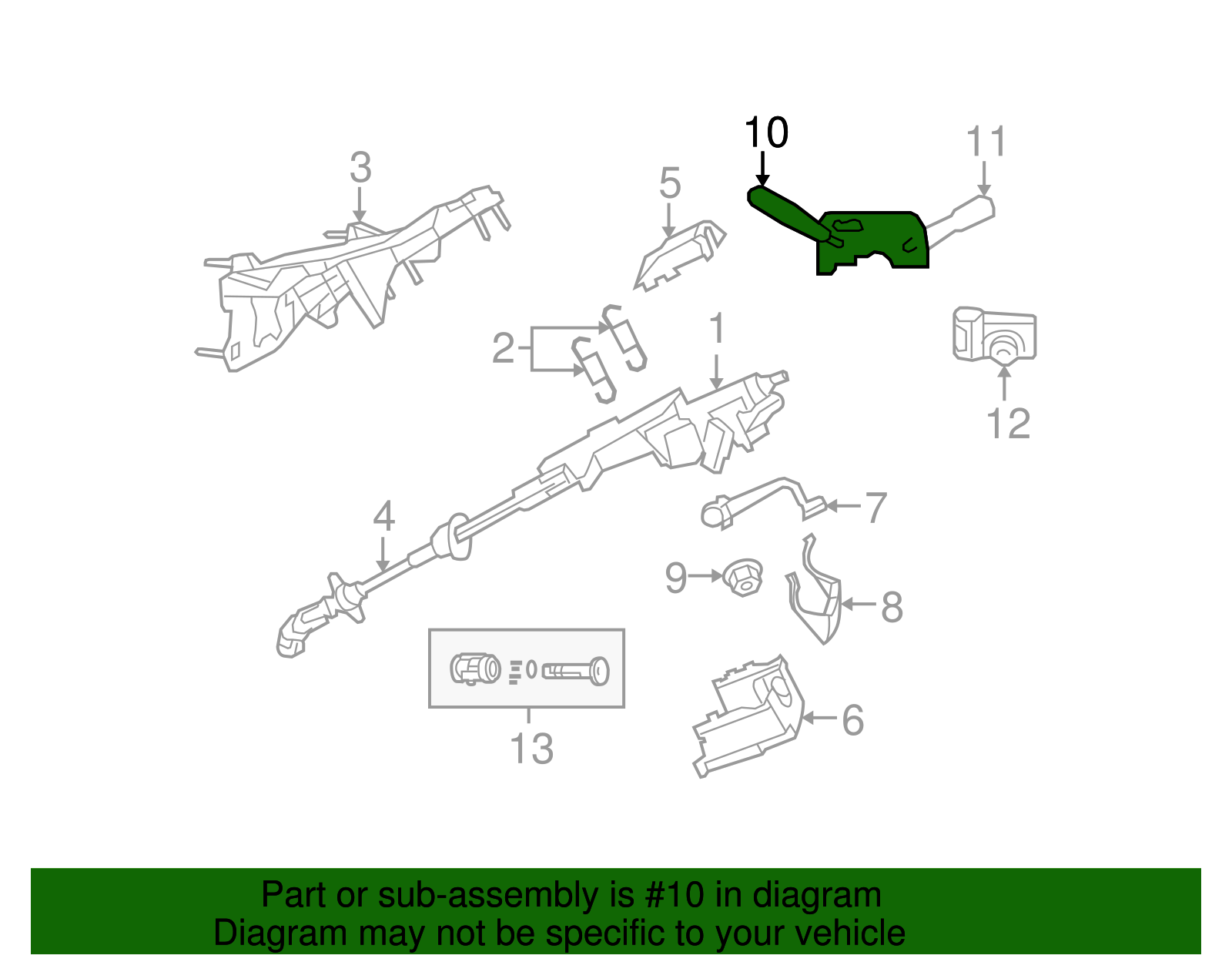 2006-2018 Mopar Multi-Function Switch 05183946AF | Mopar Parts Canada