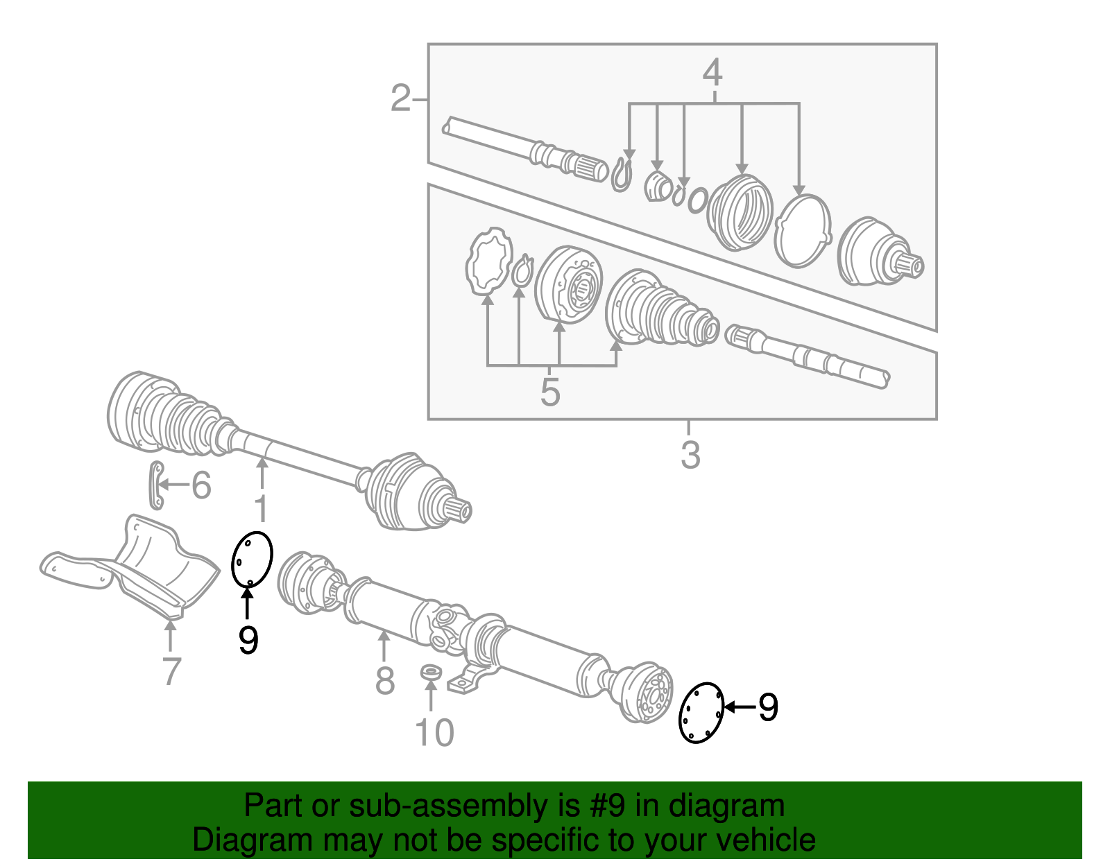 8D0-407-309-A - Gasket 1997-2003 Audi | Audi OEM Parts Guy