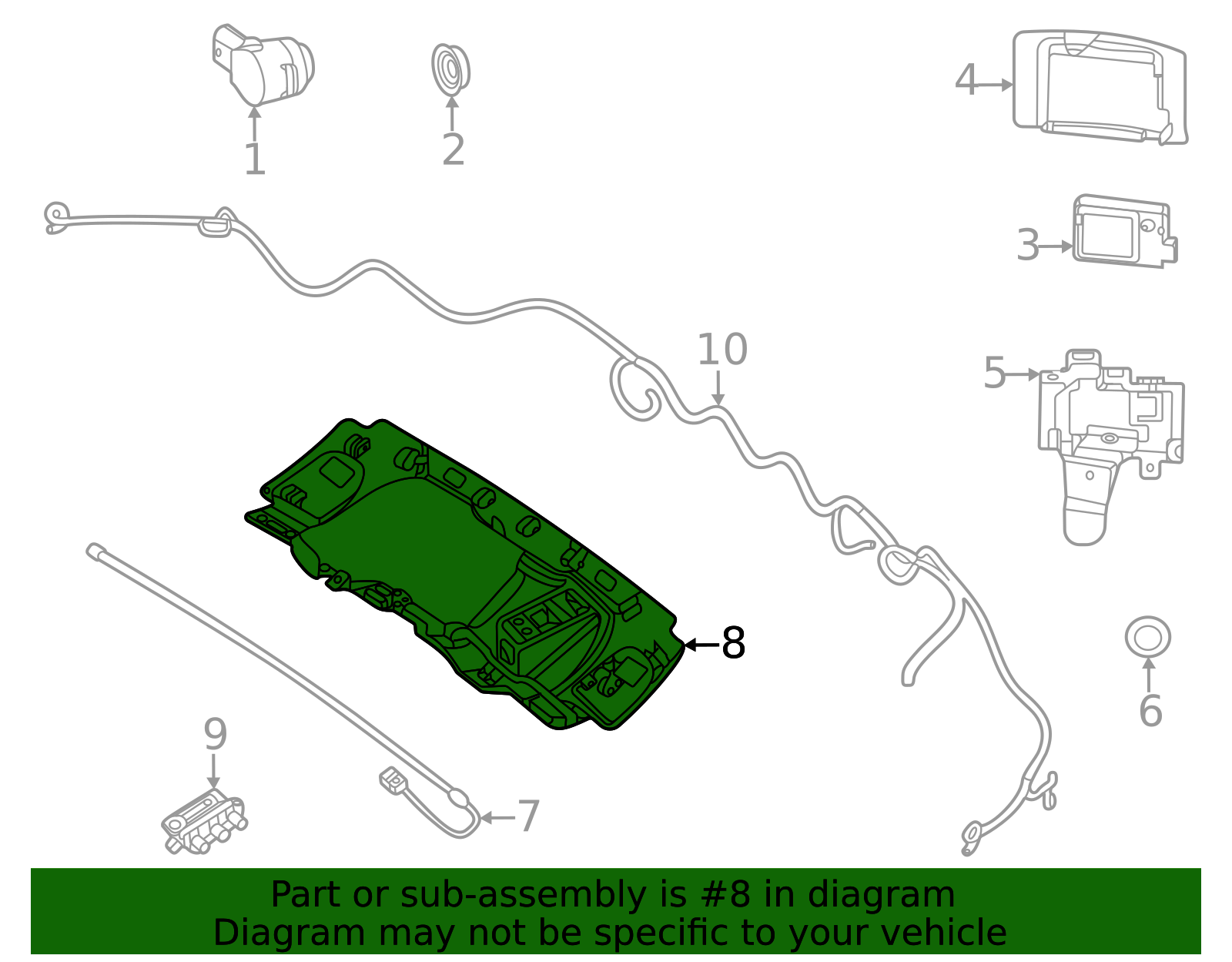 247-885-84-01 - High-Quality Liftgate Motion Sensor Bracket for 2020 ...