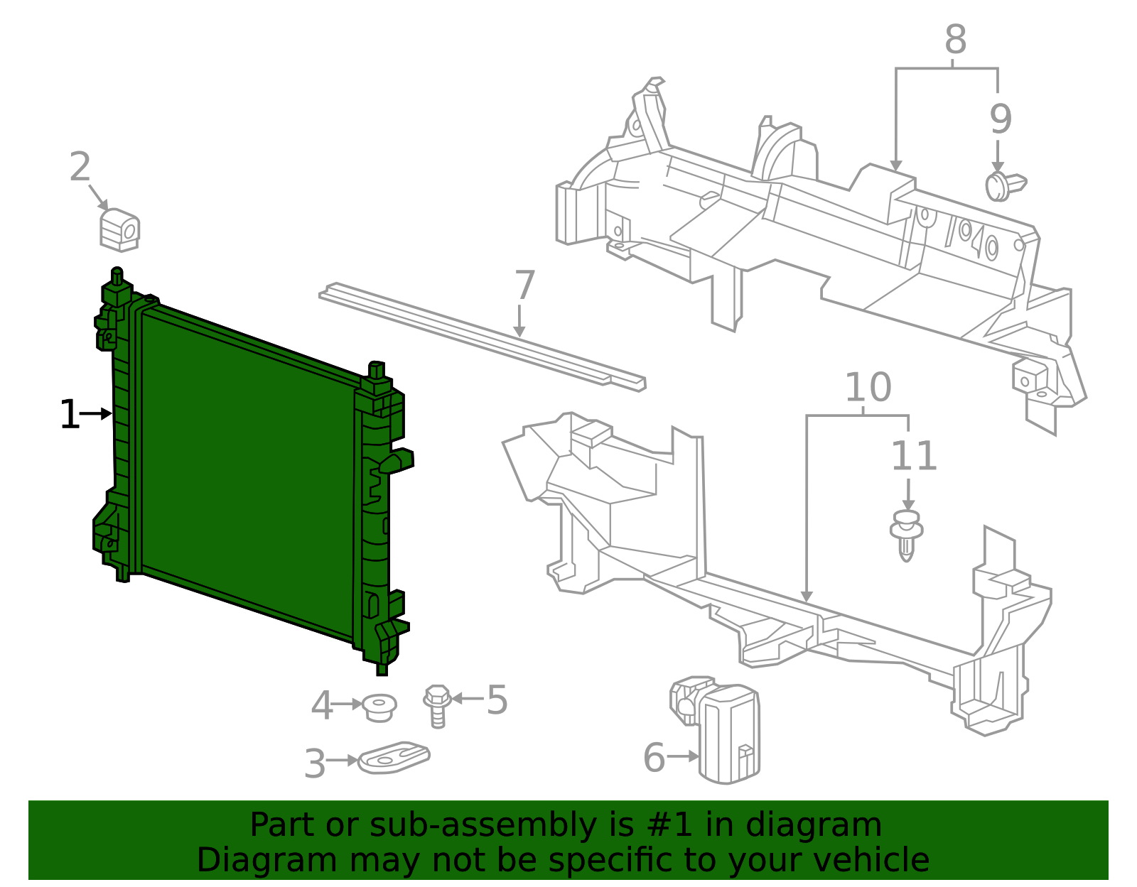 2016-2022 Chevrolet Spark Radiator 42349018 | Shop Matick Buick GMC