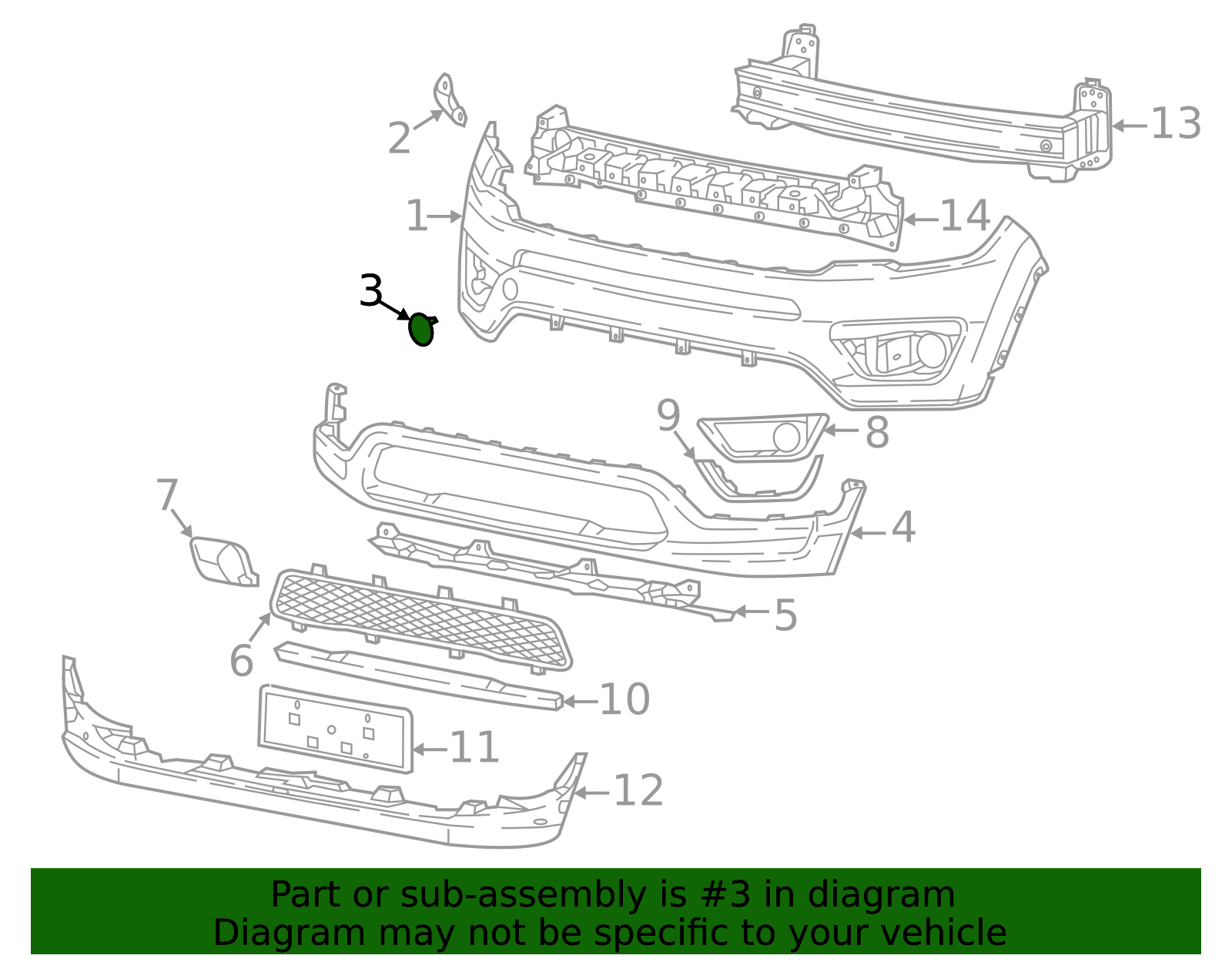 68228501AB - Coolant Bottle Return Hose - 2013-2018 Mopar | Mopar Parts ...