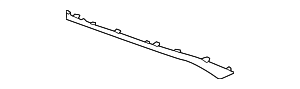 86698aa200 - Hyundai Chrome Strip 2021-2023 Hyundai Elantra ...