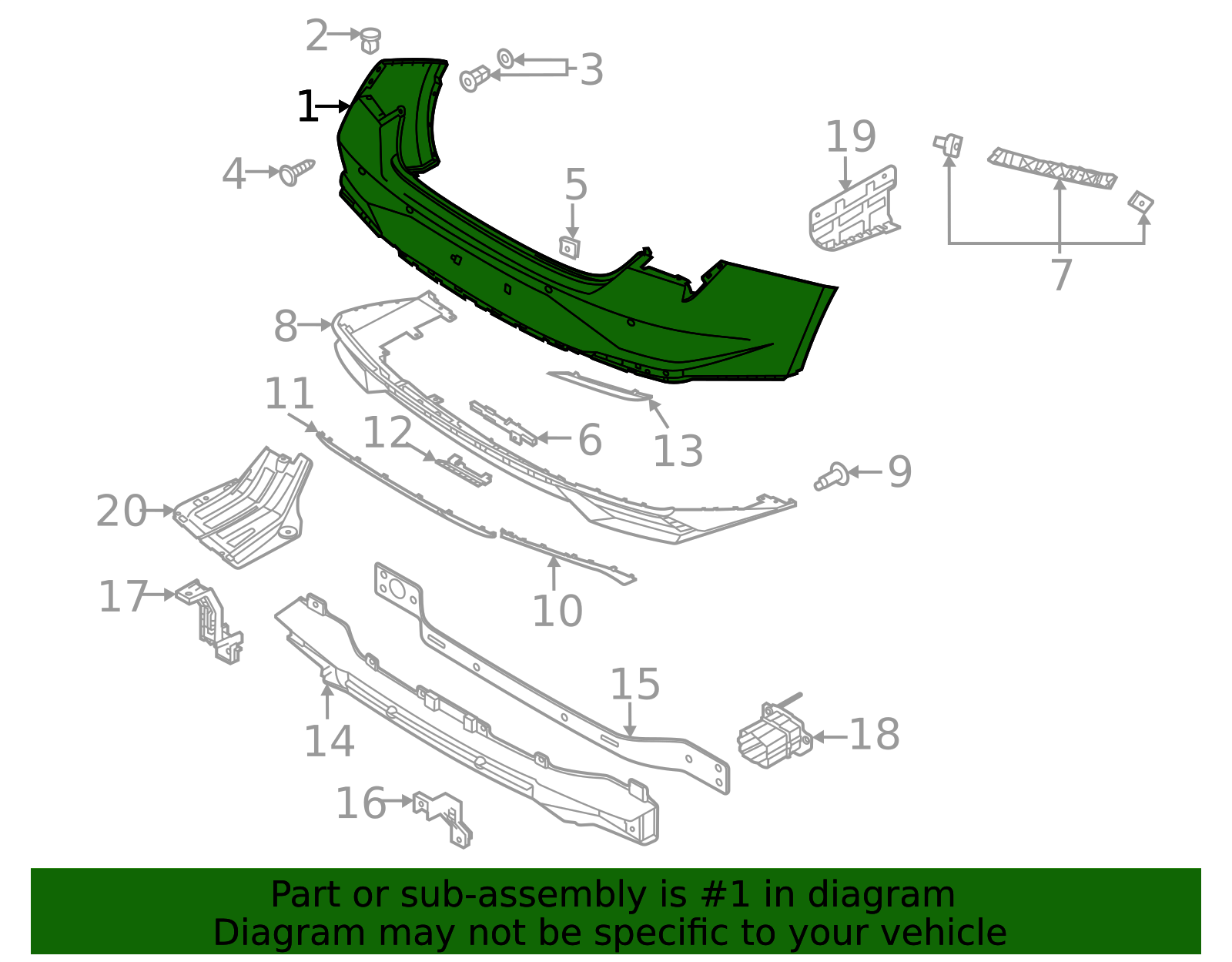 2021-2023 Hyundai Elantra Bumper Cover 86611-AB000 | OEM Parts Online