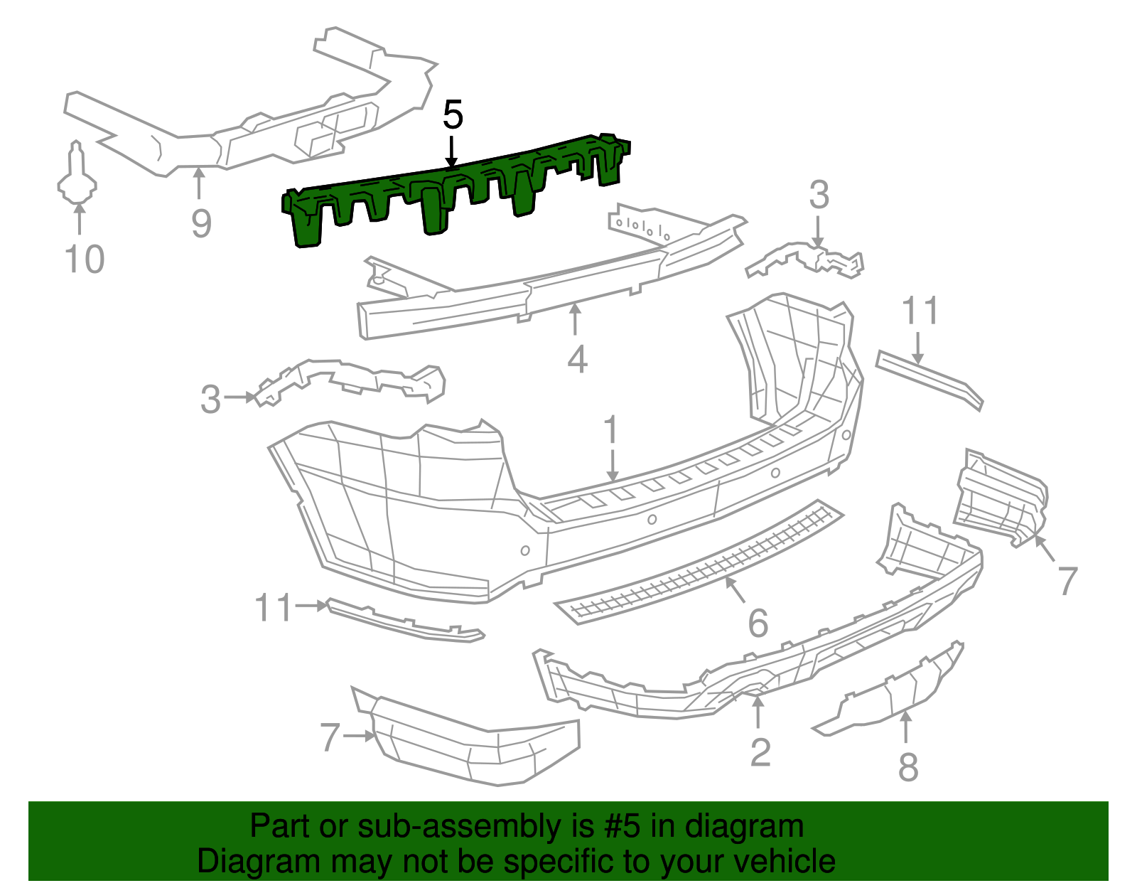 2011-2024 Mopar Absorber 57010724AE | Mopar Parts Canada