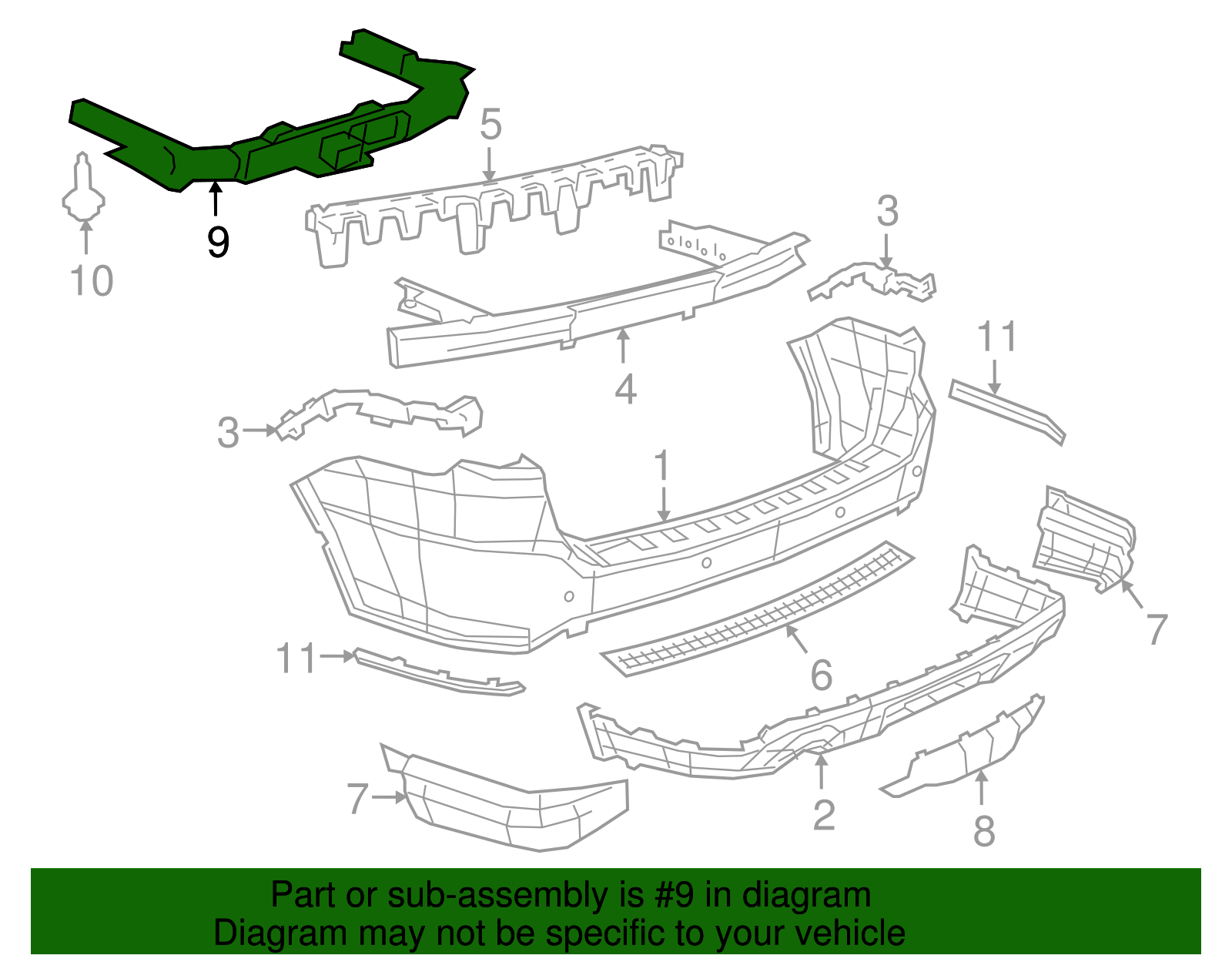 2011-2024 Mopar Receiver, Trailer Tow - Hitch, Trailer 52124606AF ...