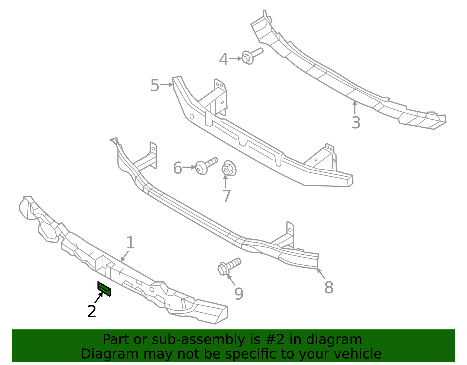 Energy Absorber Clip 86593-24000 | OEM Parts Online