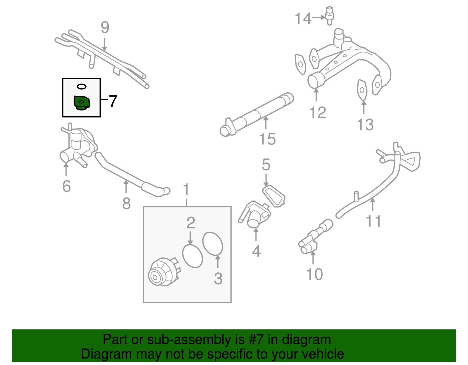 21430-C991A - Cap - 2009-2025 Nissan | Nissan OEM Parts Direct