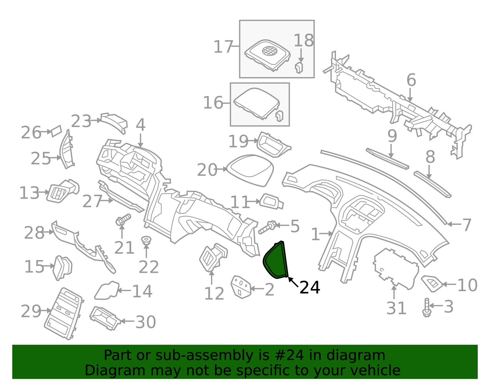 2010-2016 Hyundai Genesis Coupe Side Cover 84786-2M000-9P | MotorMotor