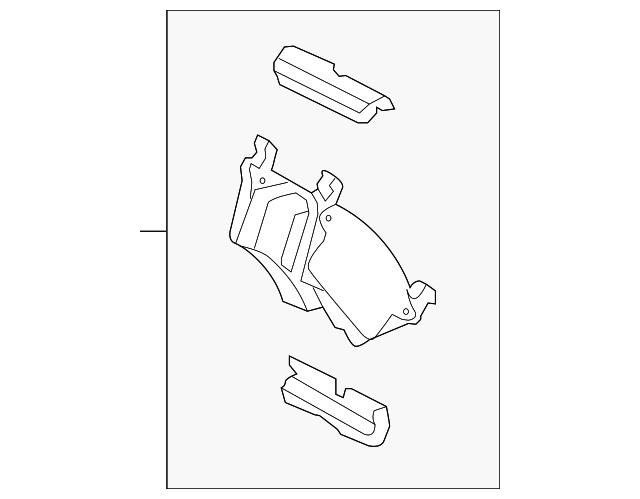 FU2Z-2V200-G - Pad - Brake 2012-2014 Ford F-150 | Ford Parts Connect