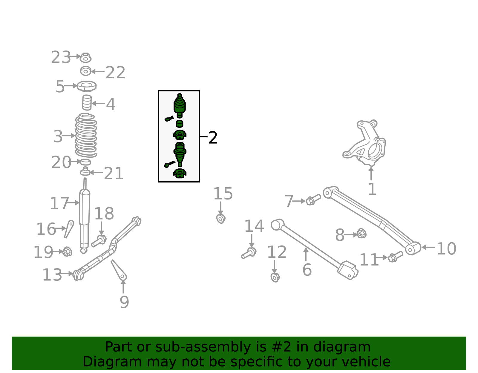 1999-2018 Jeep Ball Joint 68004085AA | Mopar Parts Canada
