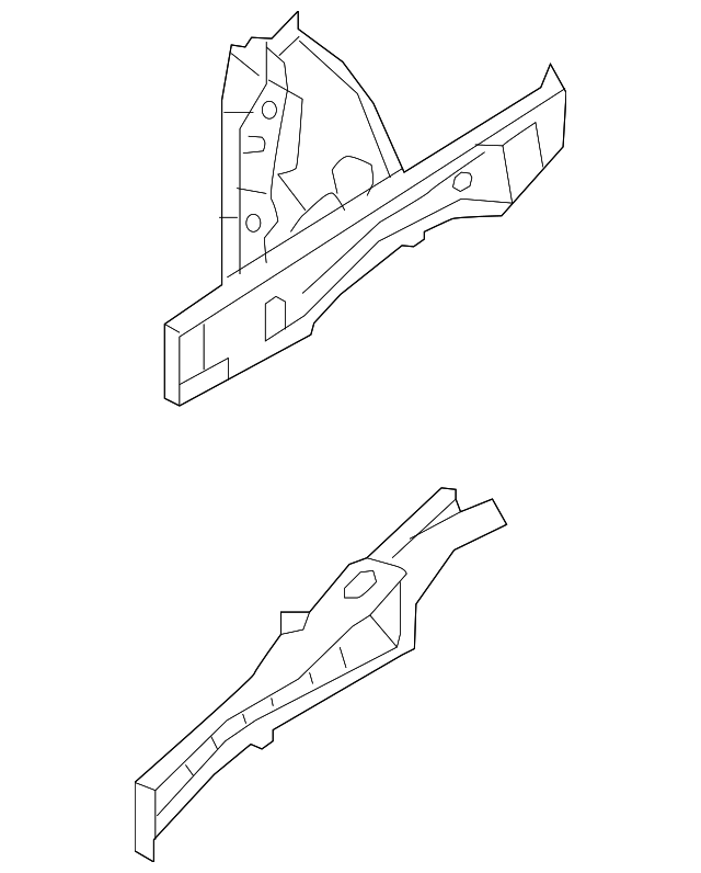 G5131-3JAMA - Outer Rail - 2013-2014 Nissan Pathfinder | Nissan OEM ...