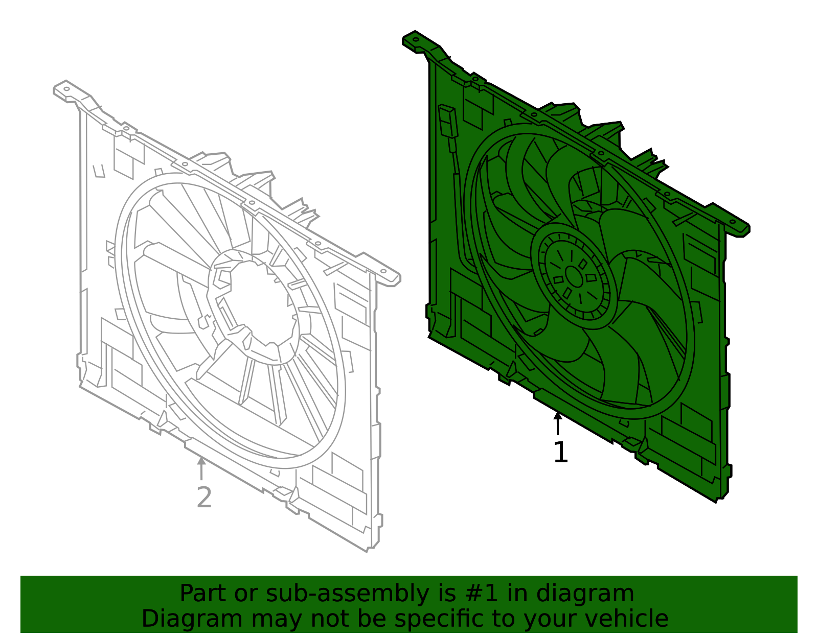 17-42-8-487-638 - Engine Cooling Fan Assembly - 2018-2025 BMW | BMW ...