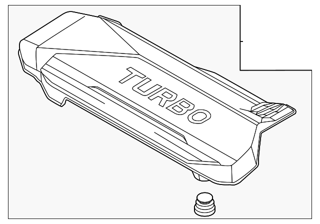 2021-2025 Hyundai Engine Cover 29240-2M801 | QuirkParts