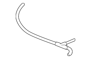 17-11-1-427-156 - Overflow Hose 1995-2003 BMW | BMWPartsDirect.com