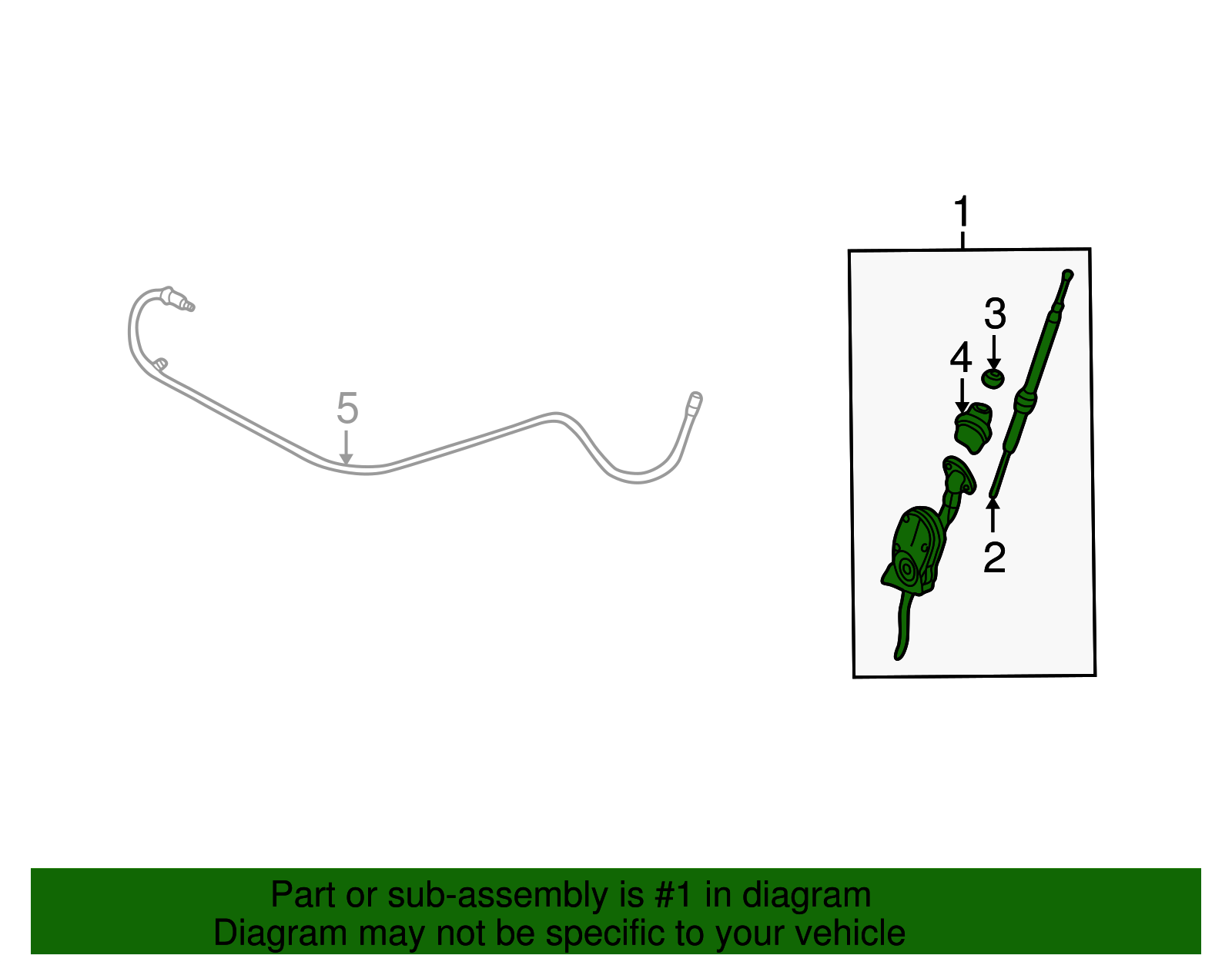 2000-2003 Toyota Antenna Assembly 86300-AA041 | Toyota San Diego Parts