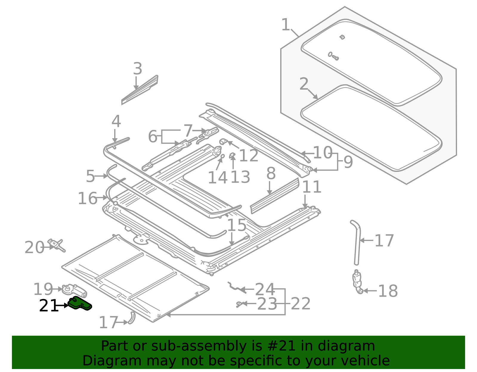 30799033 - High-Quality Sunroof Control Module for 1999-2014 Volvo ...