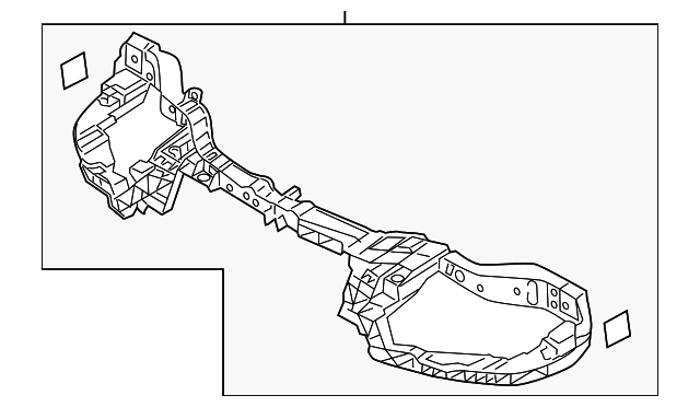 2012-2018 Ford Focus | Radiator Support | CM5Z-8A284-A | Walls' Ford Parts