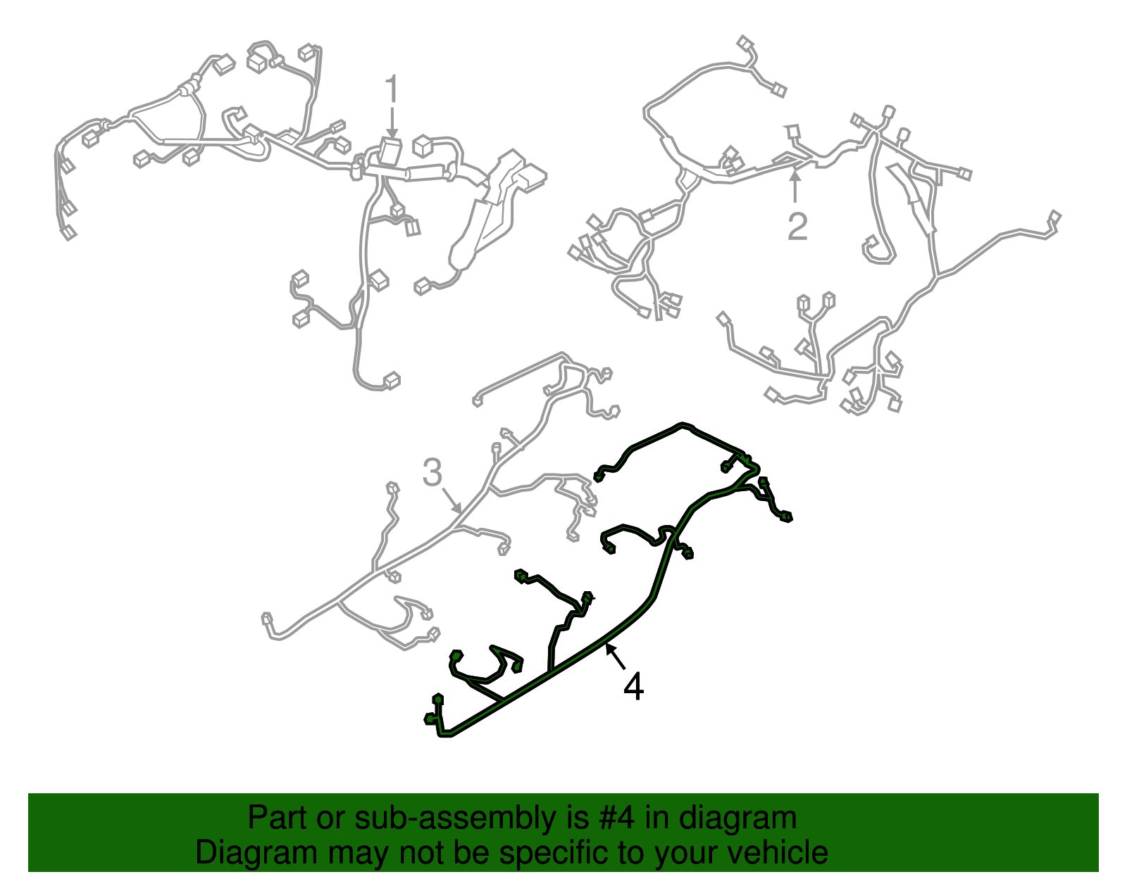 81502FL07A - 2017-2018 Subaru Impreza - Harness | Subaru Parts HQ
