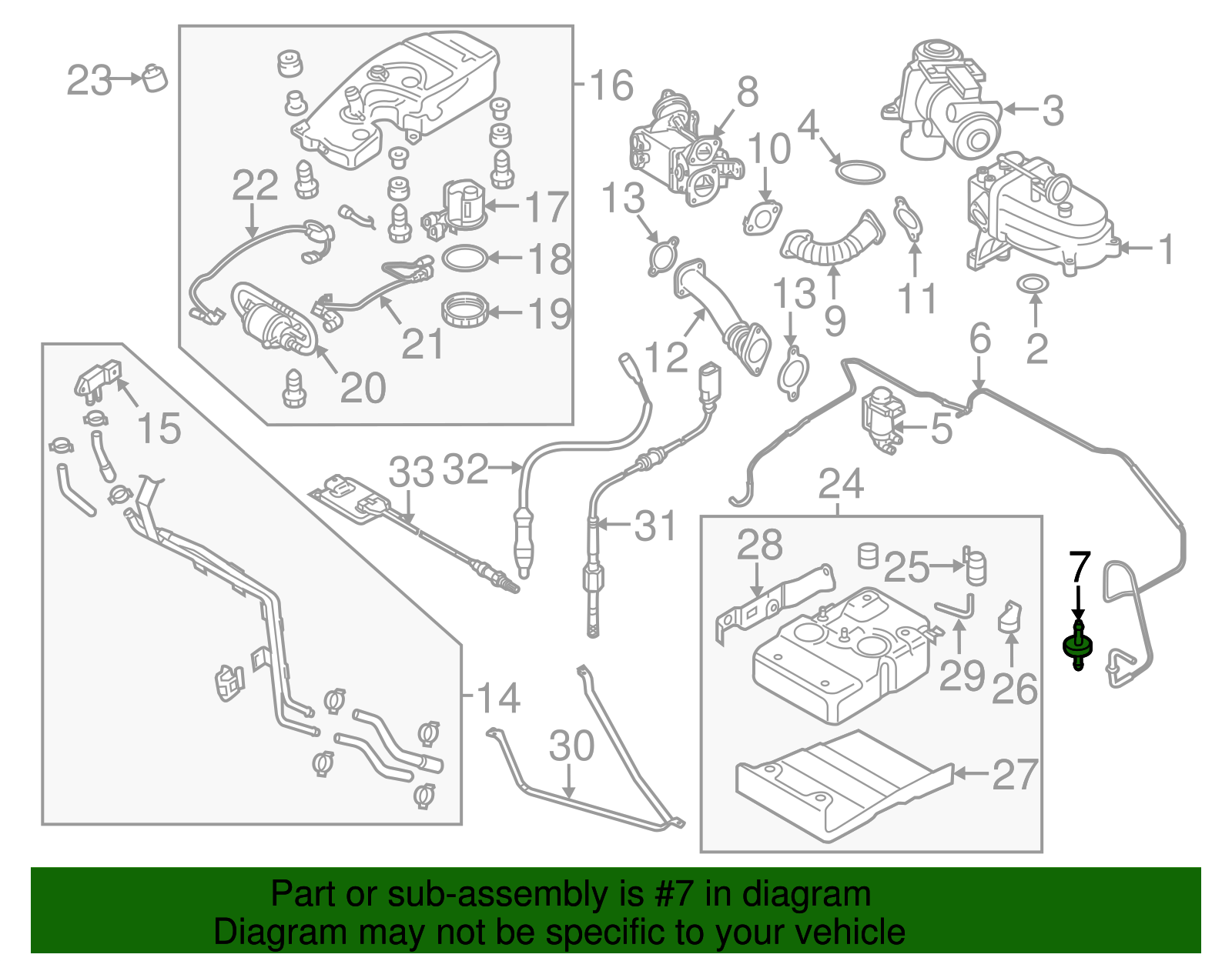 046-905-291-A - Check Valve 2009-2012 Audi Q7 | Audi OEM Parts